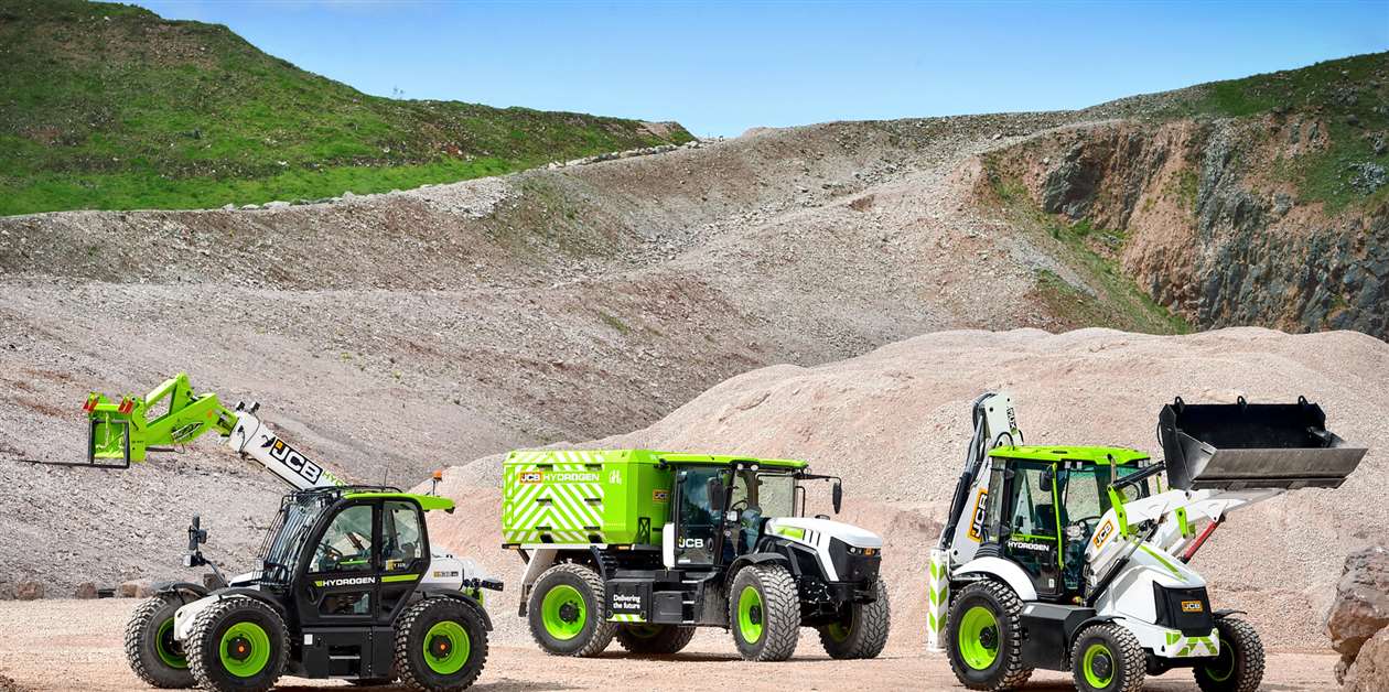 JCB unveils mobile hydrogen refueller - International Rental News