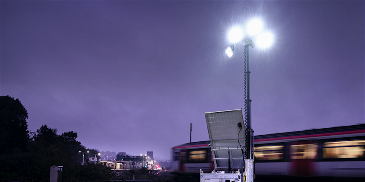 Prolectric unveils solar hybrid lighting tower - International Rental News