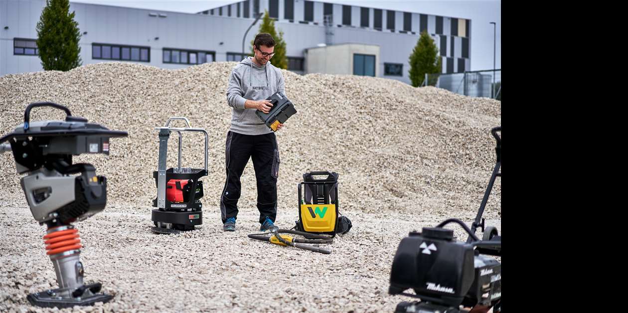 Battery One. The battery system for battery-powered construction ...