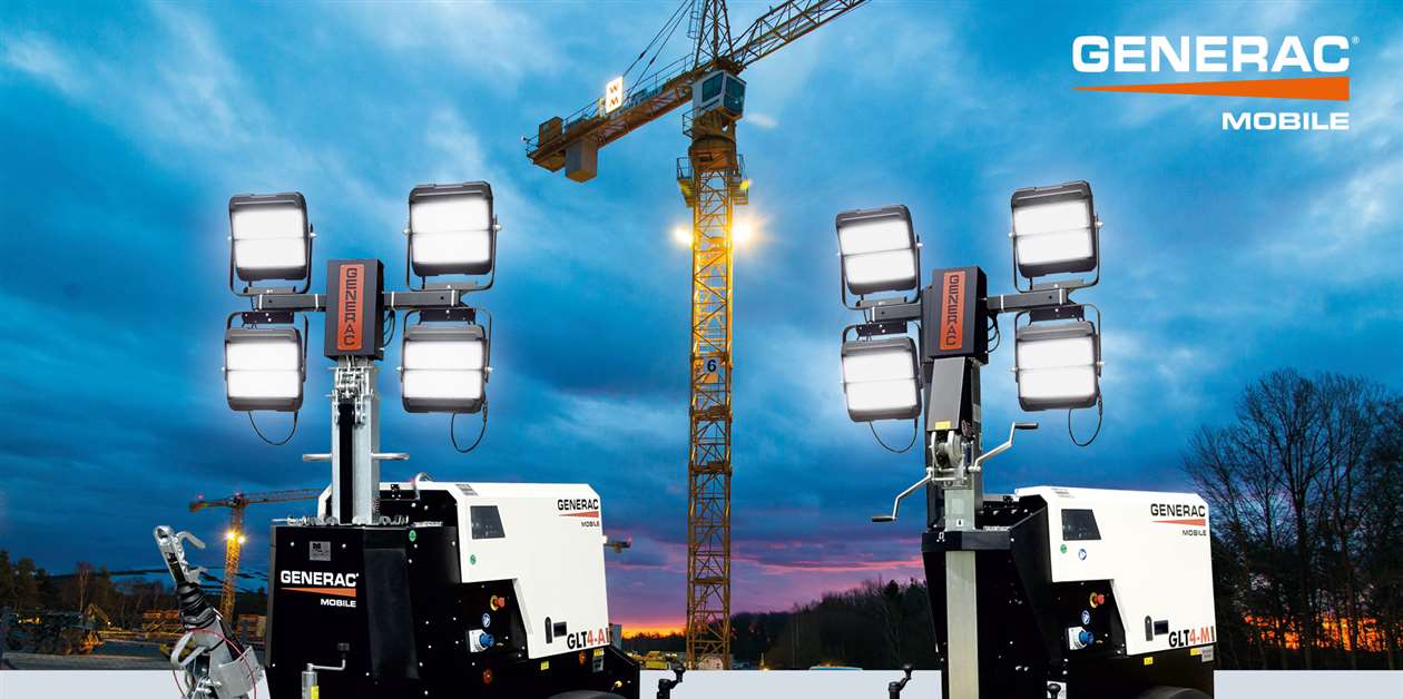 Generac Mobile further expands the GLT lighting tower range with two ...