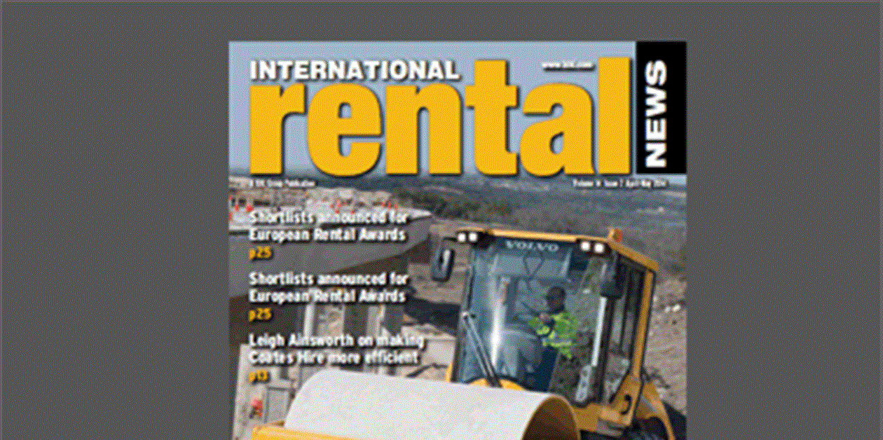 IRN April-May issue now available - International Rental News