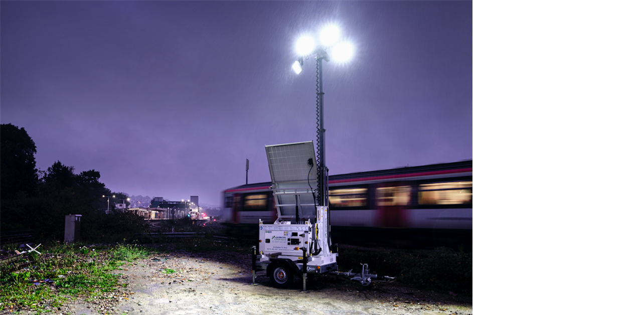Prolectric unveils solar hybrid lighting tower - International Rental News