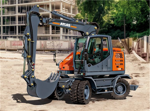 Atlas to debut its maximum compact wheeled excavator - Machinery Asia