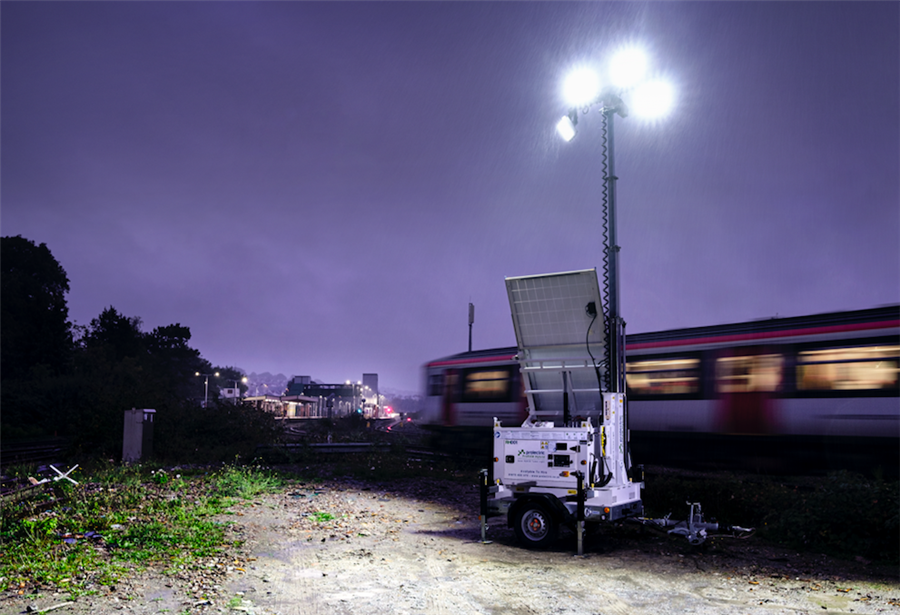 Prolectric unveils solar hybrid lighting tower - International Rental News